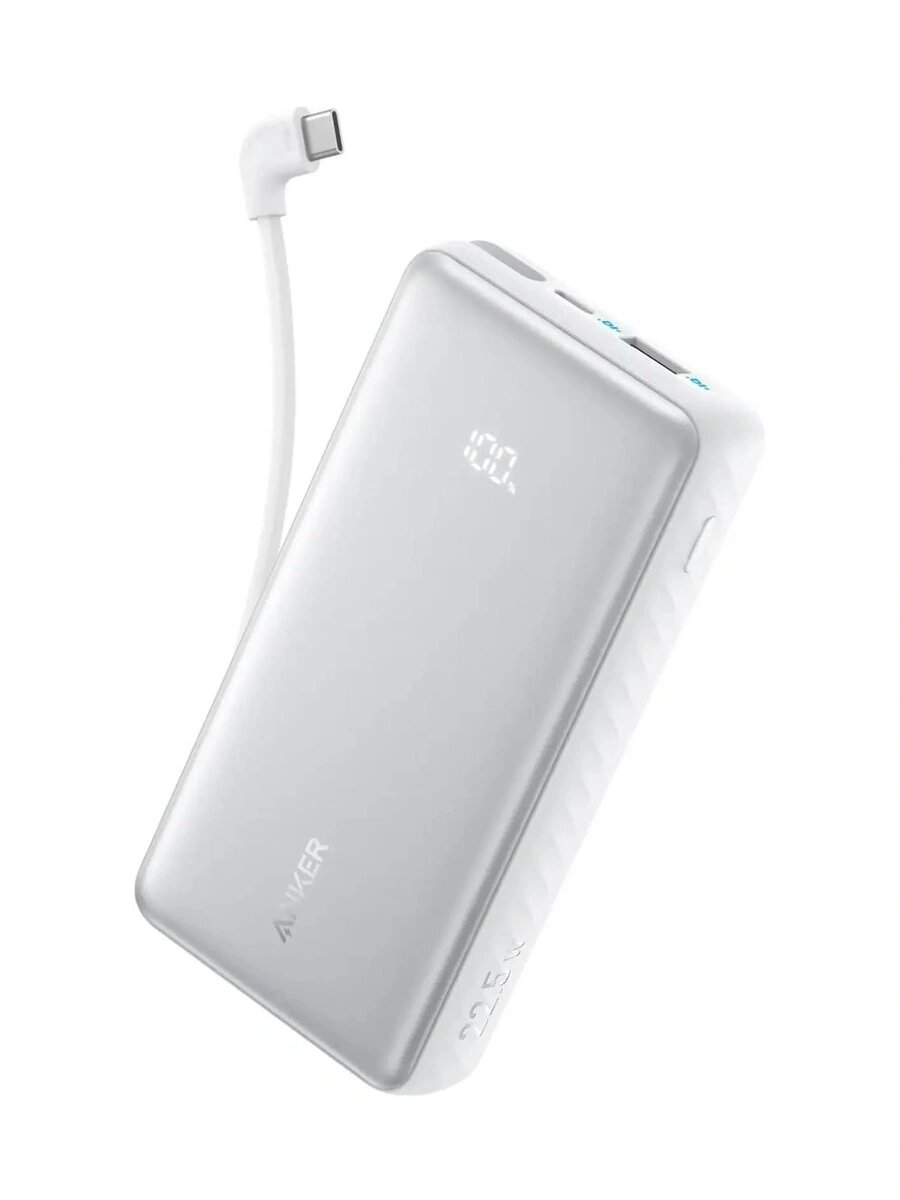 Внешний аккумулятор (Power Bank) ANKER Zolo, 20000мAч, белый [a110eh21]
