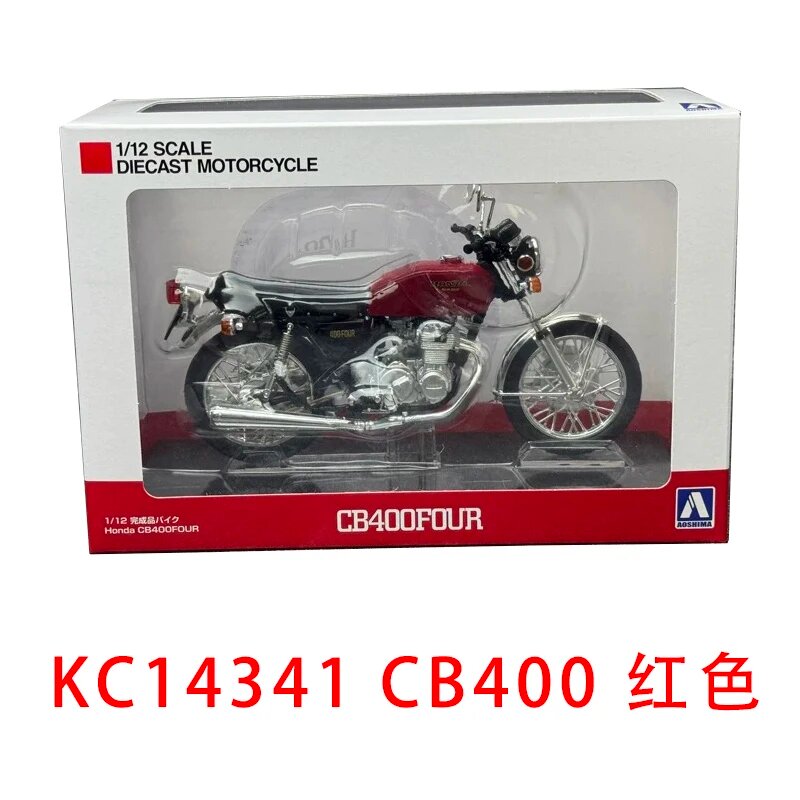 Мотоцикл Welly 1/12 CB400 FOURF B красный