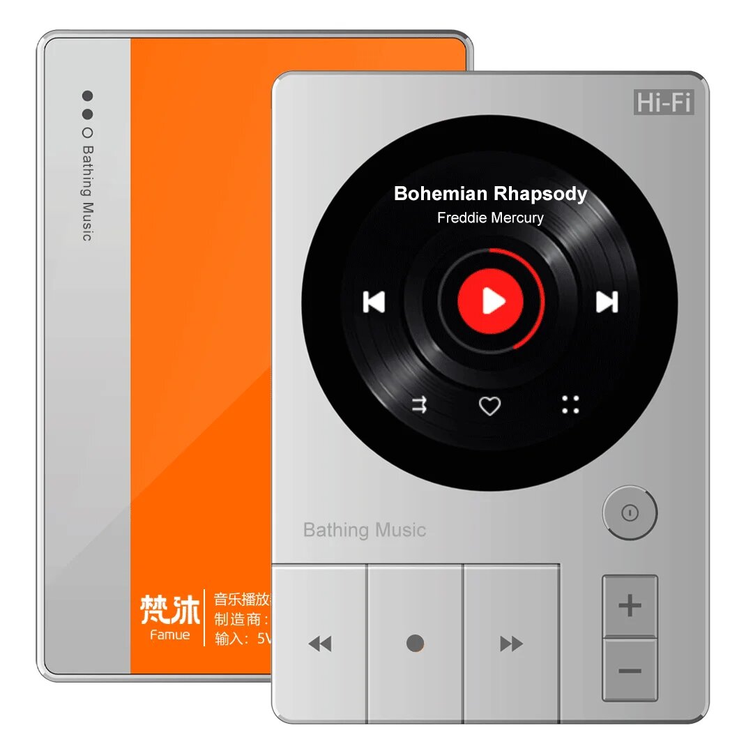 Famue Hi-Fi Audio MP3-плеер 32GB
