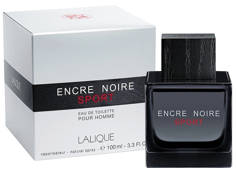Мужские духи Lalique Encre Noire Sport 100 мл / Лалик Энкре Нуар Спорт