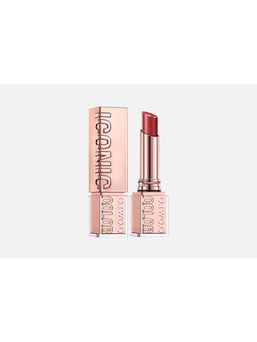 Сатиновая помада для губ O.TWO.O Satin lipstick 3.8 г 08, Красная роза