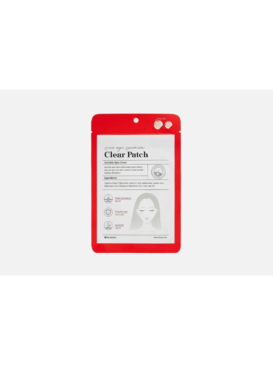 Патчи MIZON GOOD BYE BLEMISH CLEAR PATCH