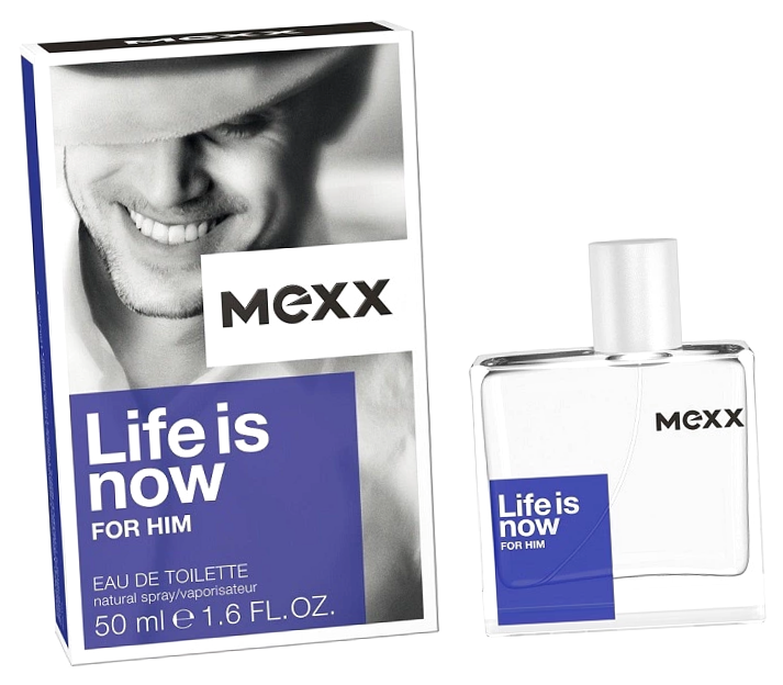 Мекс Лайф Из Нау Фор Хим туалетная вода мужская 30 мл - Mexx Life Is Now For Him