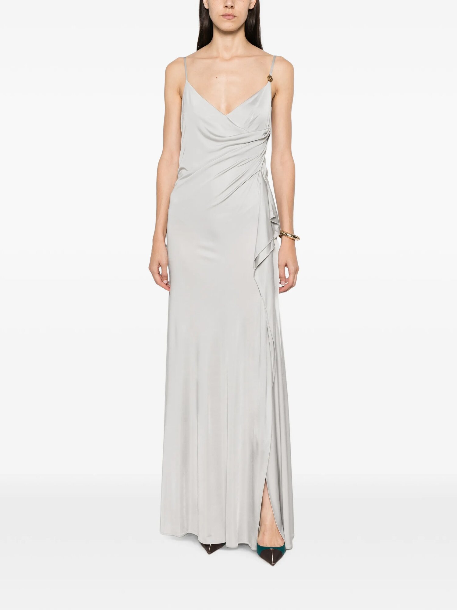 Платье Versace Sleeveless draped gown, размер 40 — фото 1