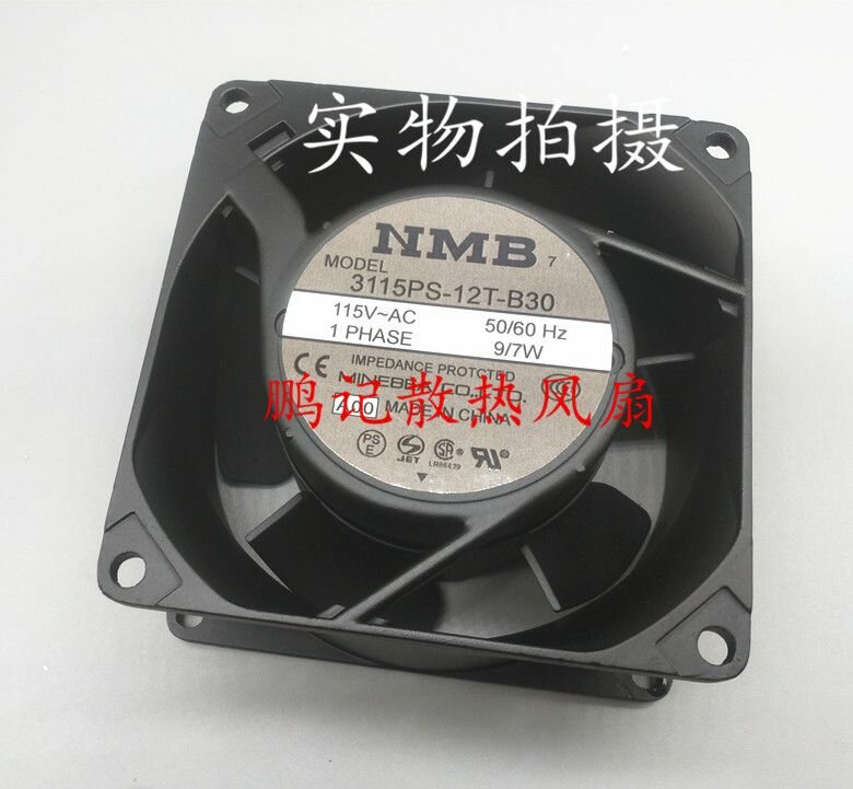 NMB 3115PS-12T-B30 / B20 115V 8038 Промышленный компьютер Промышленное оборудование Вентилятор Высокотемпературное сопротивление