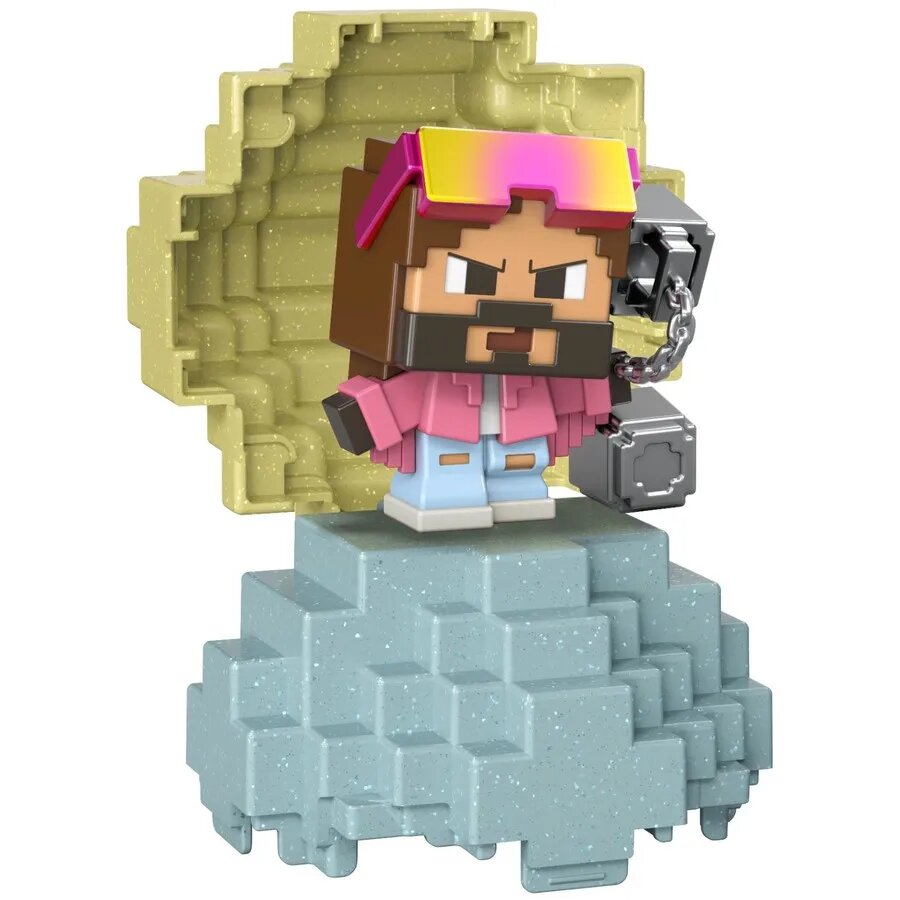 Mattel Minecraft Мини-фигурка сюрприз Mystery Box Garrett