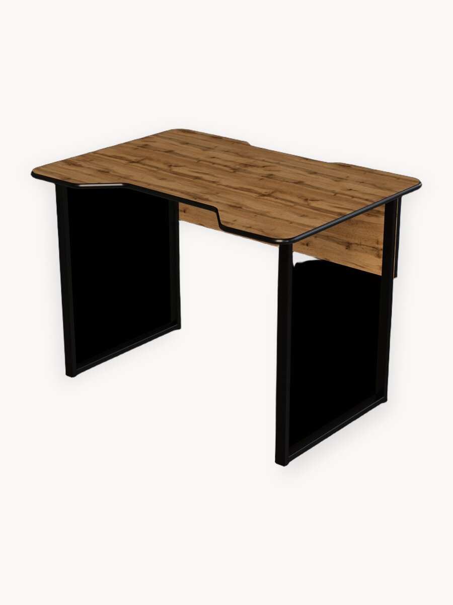 Компьютерный стол, письменный стол FREZKA LOFT100, универсальный угол, ЛДСП, металл, 100x72x75см