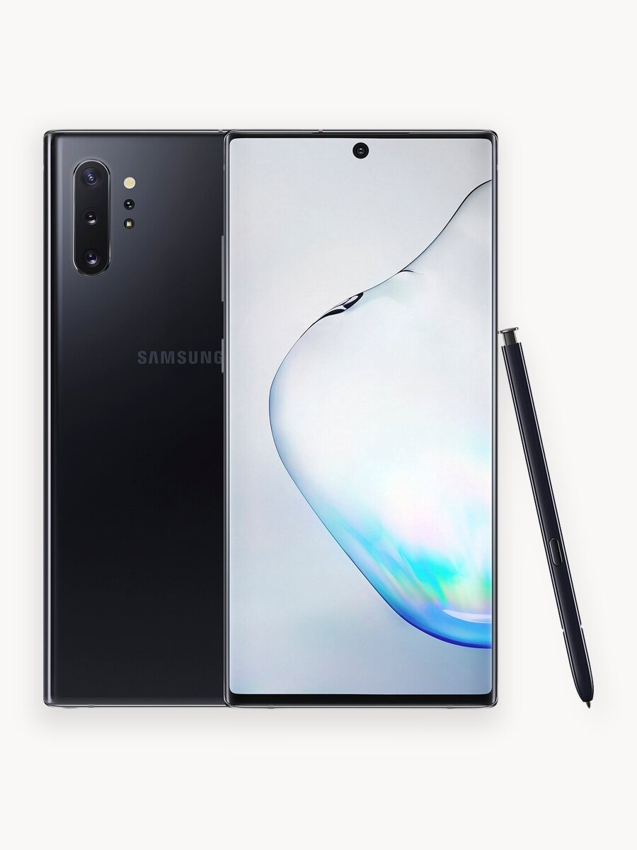 Смартфон Samsung Galaxy Note 10 plus 12/256 ГБ, S Pen, 4300 мА⋅ч, черный 6.8'