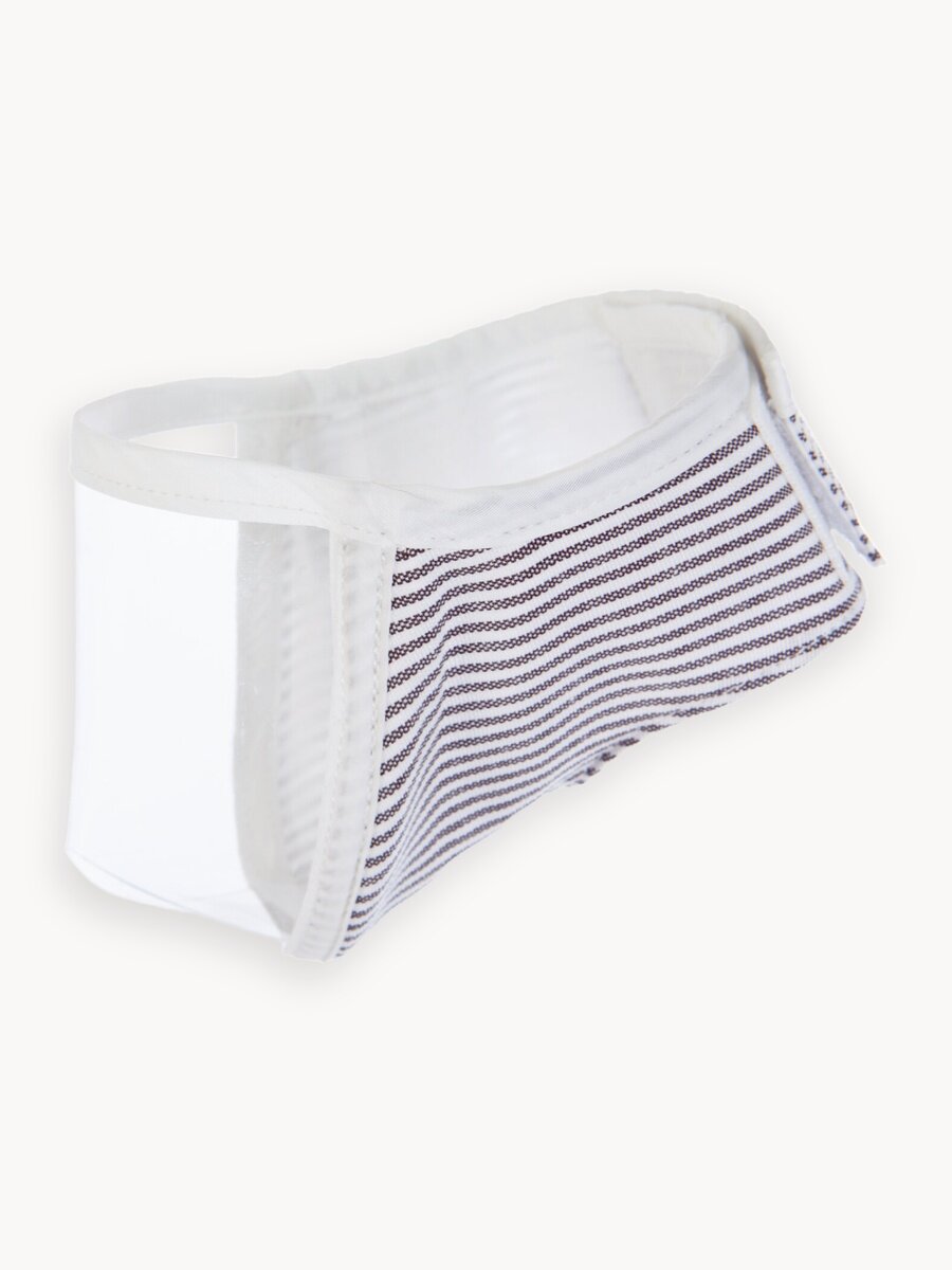 Намордник ElitePad S, для кошек, ABS-пластик/хлопок, обхват головы до 21см, белый