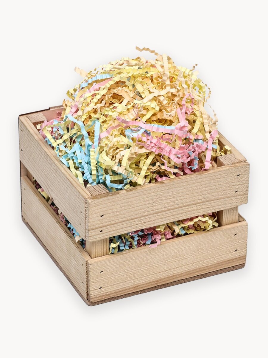 Бумажный наполнитель для упаковки подарка «Нежность», микс, 100 г