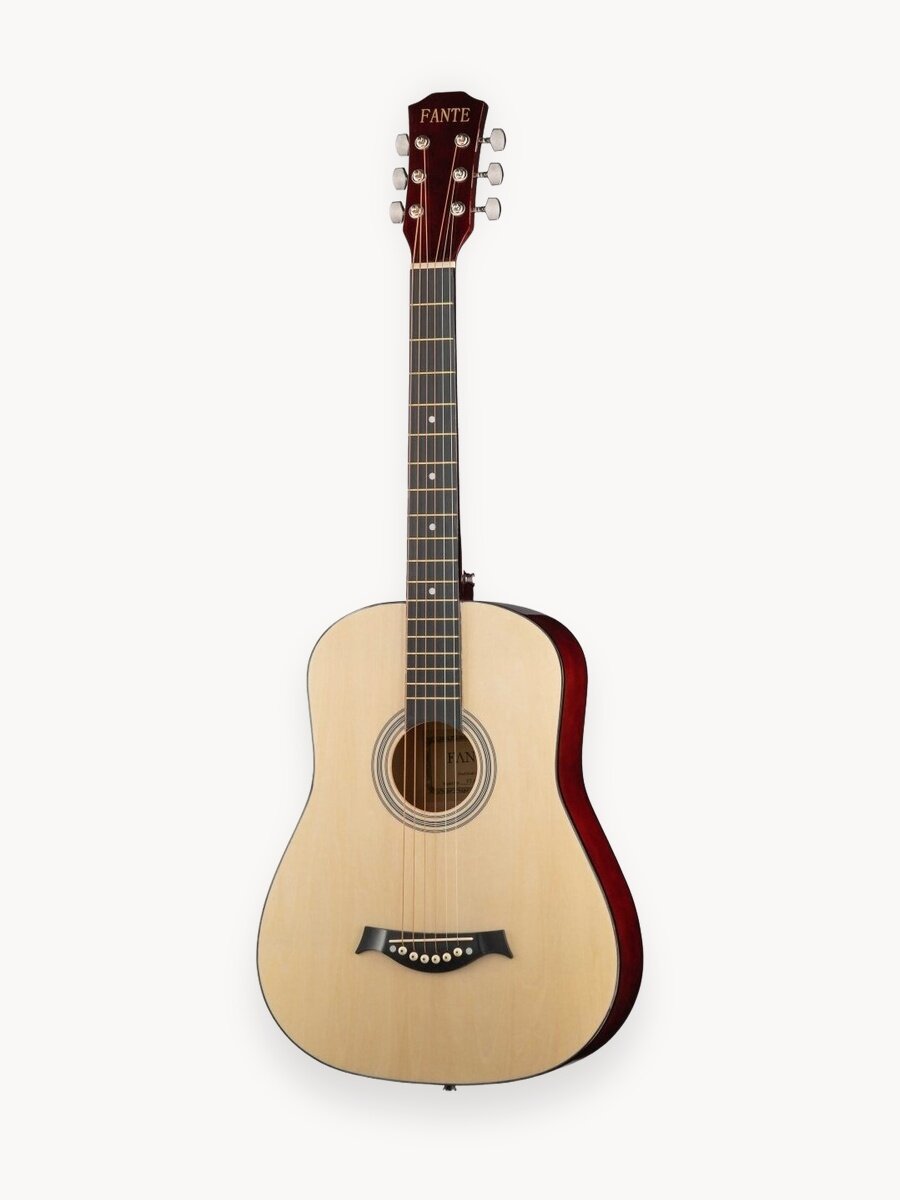 FT-R38B-N Акустическая гитара, цвет натуральный, Fante