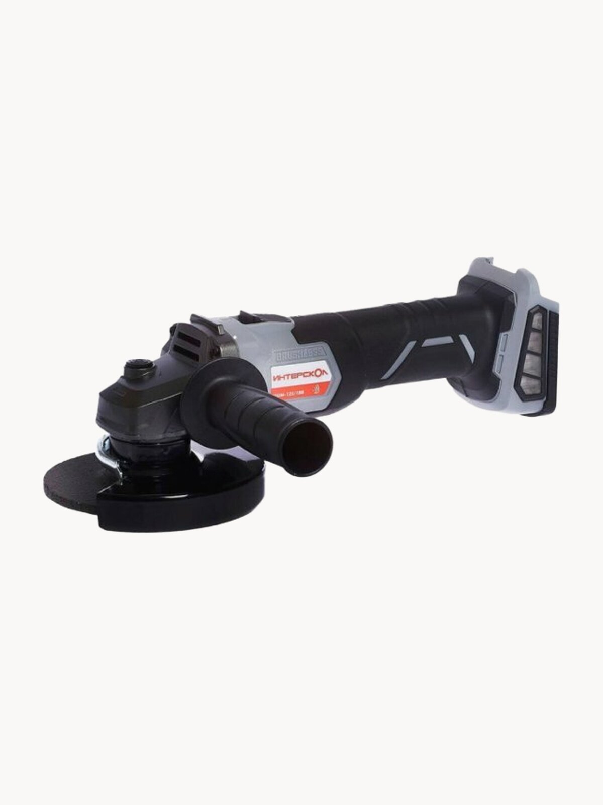 Углошлифовальная машина аккумуляторная Интерскол УШМ-125/18В Li-ion АПИ