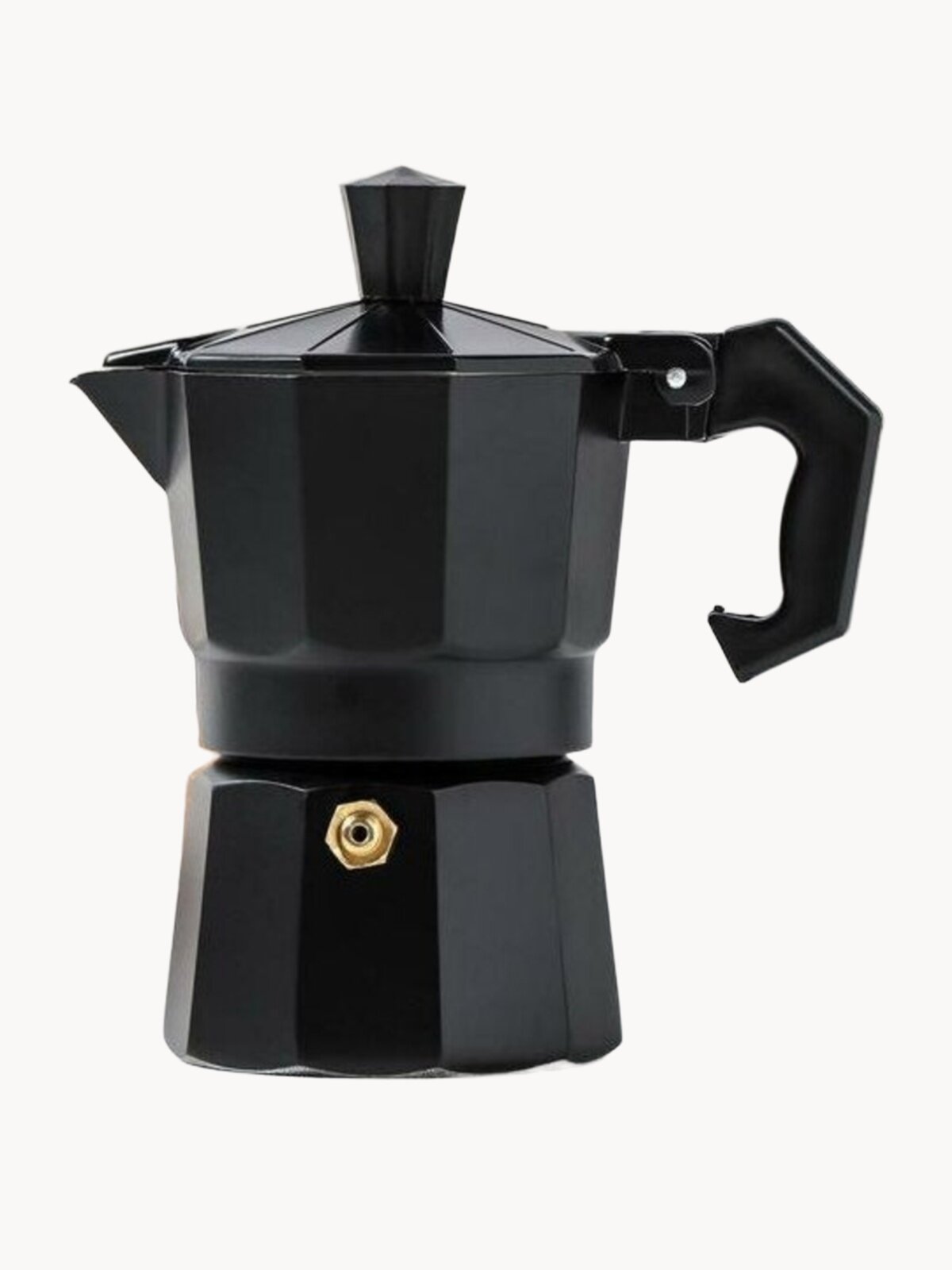 Кофеварка гейзерная Доляна Alum black, на 1 чашку, 50 мл