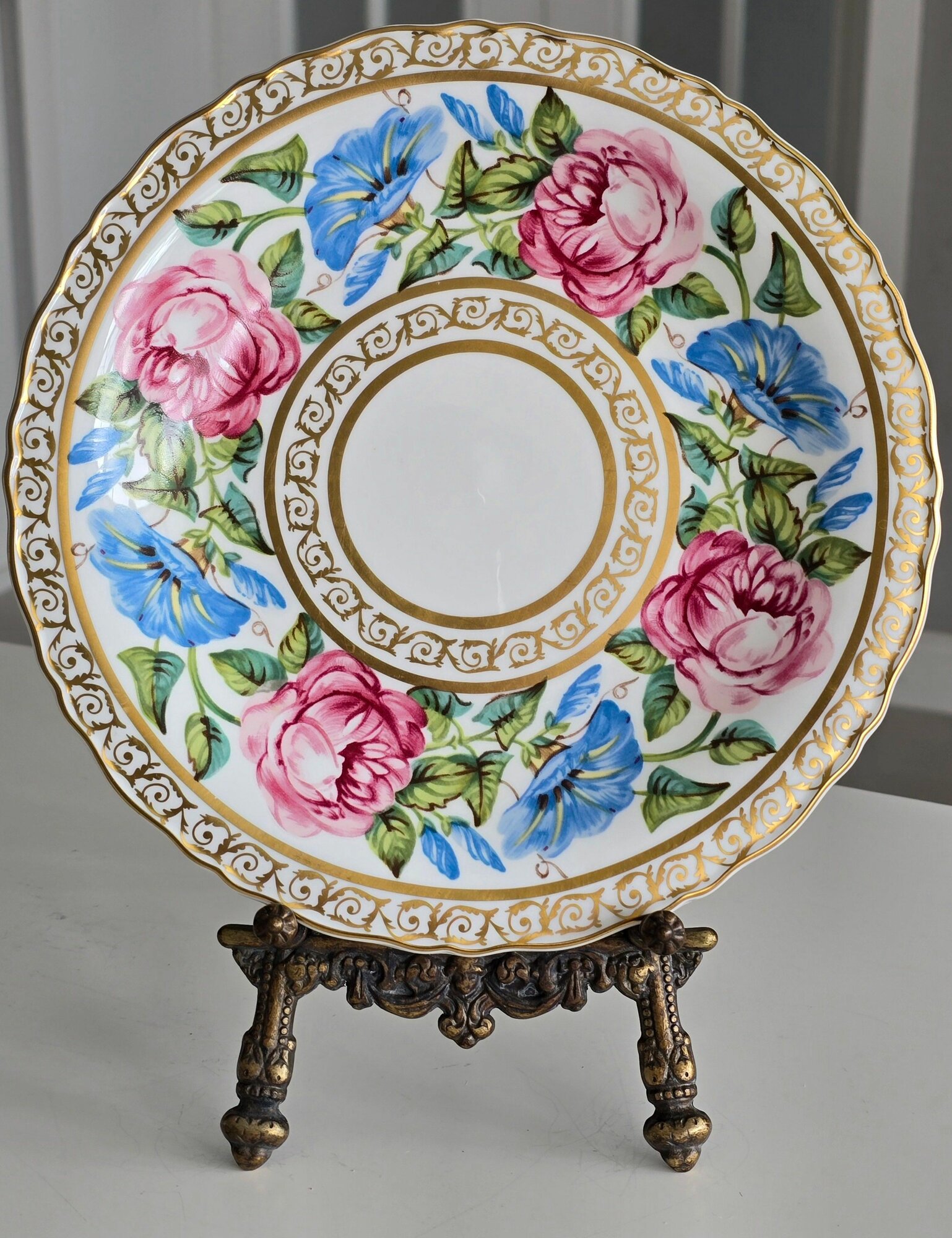 Винтажная английская тарелка