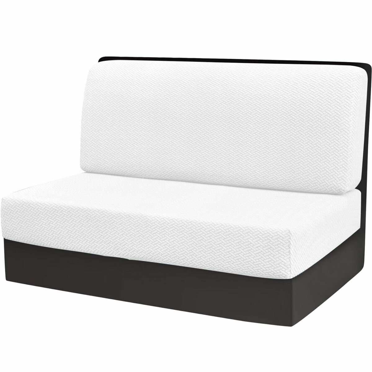 Чехол на мебель "Стиль и защита", подушка и покрывало, для лавки, 99x127x30см