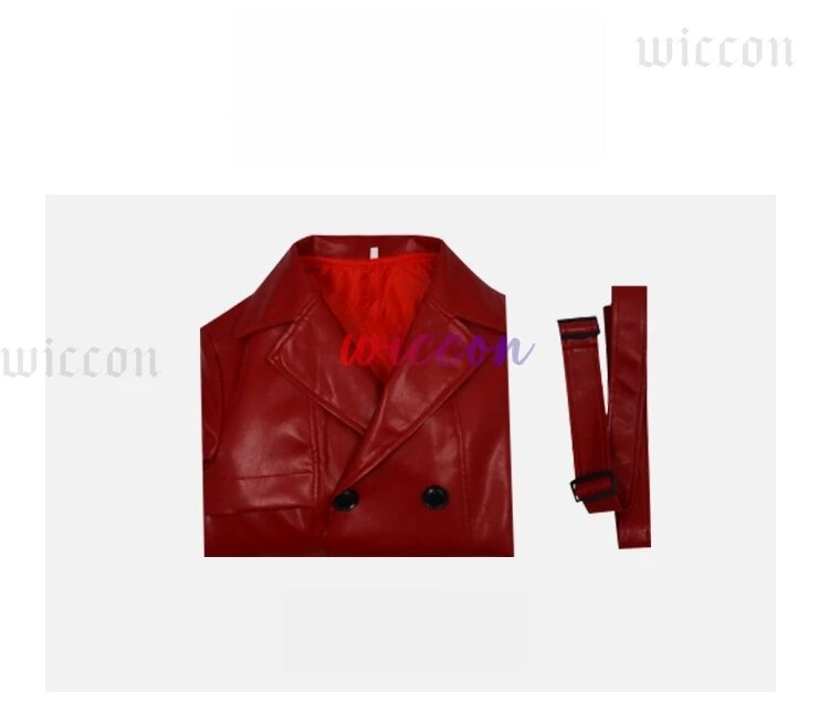 Mr Scarletella Game Homicipher Косплей костюм S, Costume