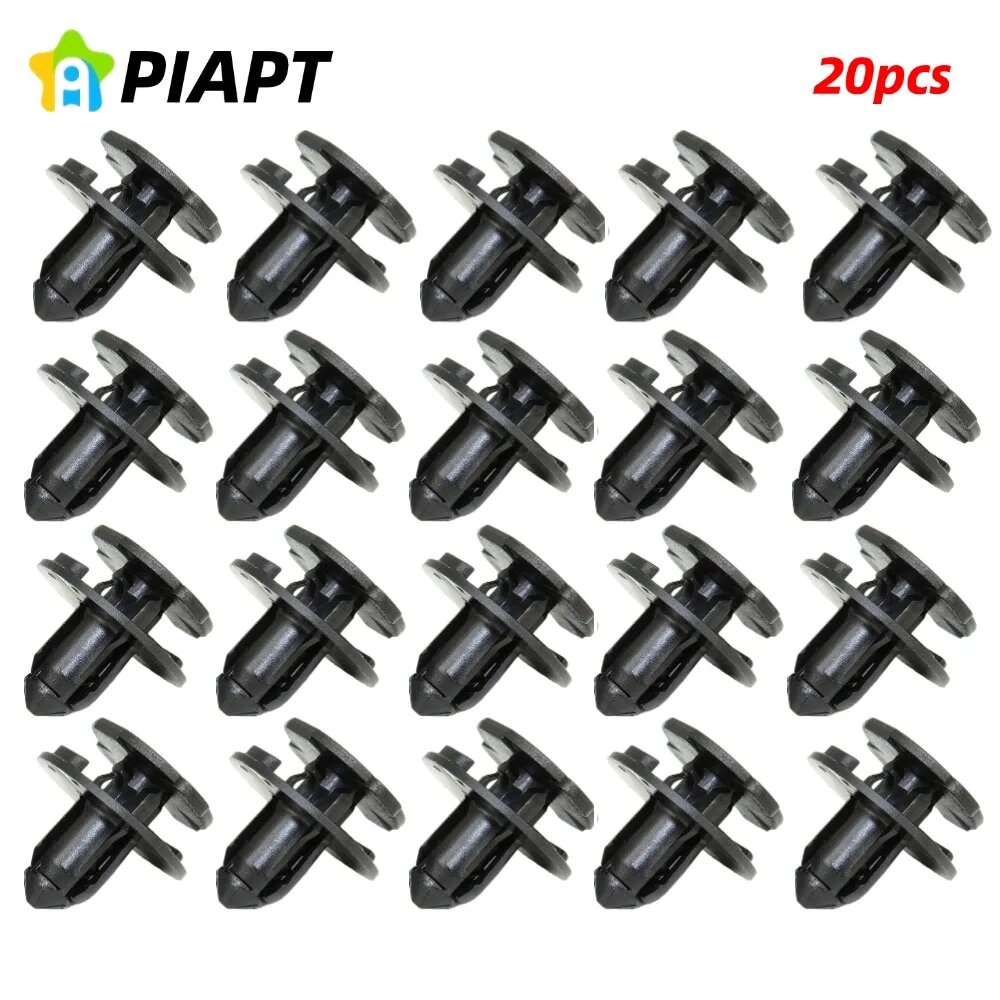 20 шт. OE # 01553-2DR9A Клипса-фиксатор боковой накладки подкрылка/защиты от брызг для Nissan Altima, Maxima, Murano, Sentra, Q50, Q60, Q70, Q70L