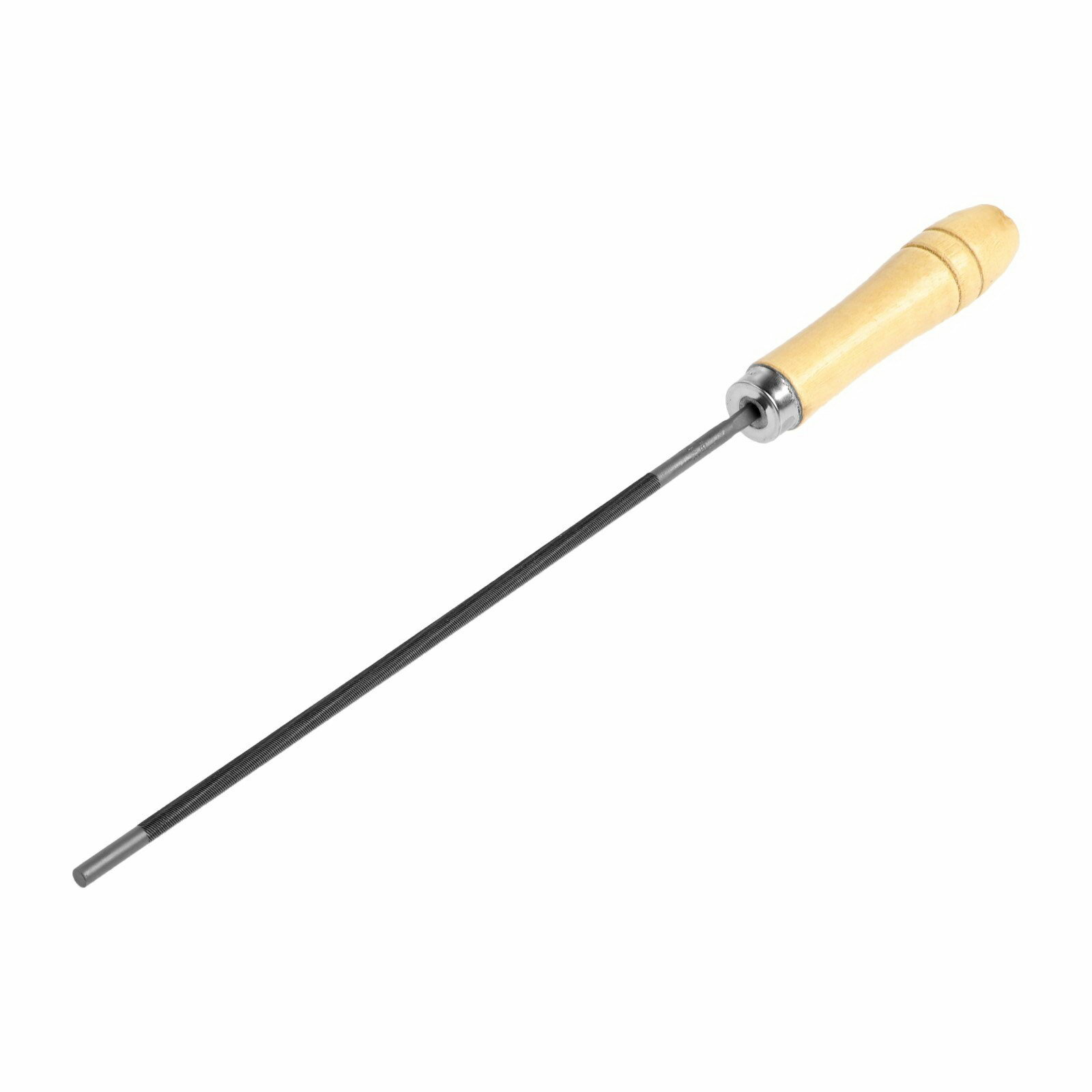 Напильник для цепей шаг 0.325", круглый, ШХ15, дерев. рукоятка, d=4.8 мм, №3, 200 мм