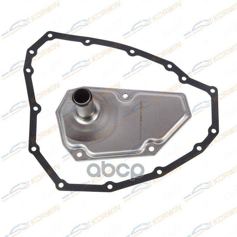 Фильтр АКПП с прокл. Nissan Qashqai 1.2/1.6 07-/Juke 1.6 10-/Lada Vesta 1.6 19- KORWIN арт. KWFT0021