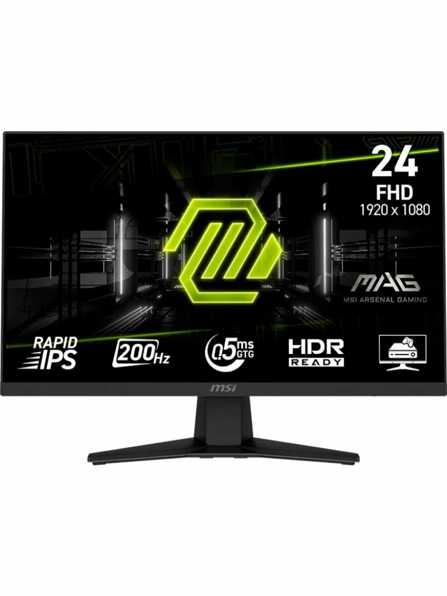 Монитор MSI MAG 244F, черный