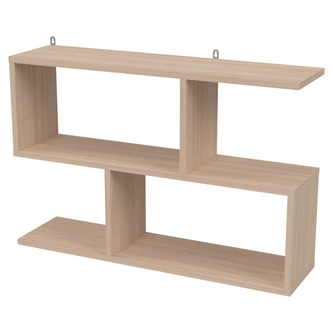 Навесная полка Меб-фф Навесная полка ПП-54 цвет Дуб молочный