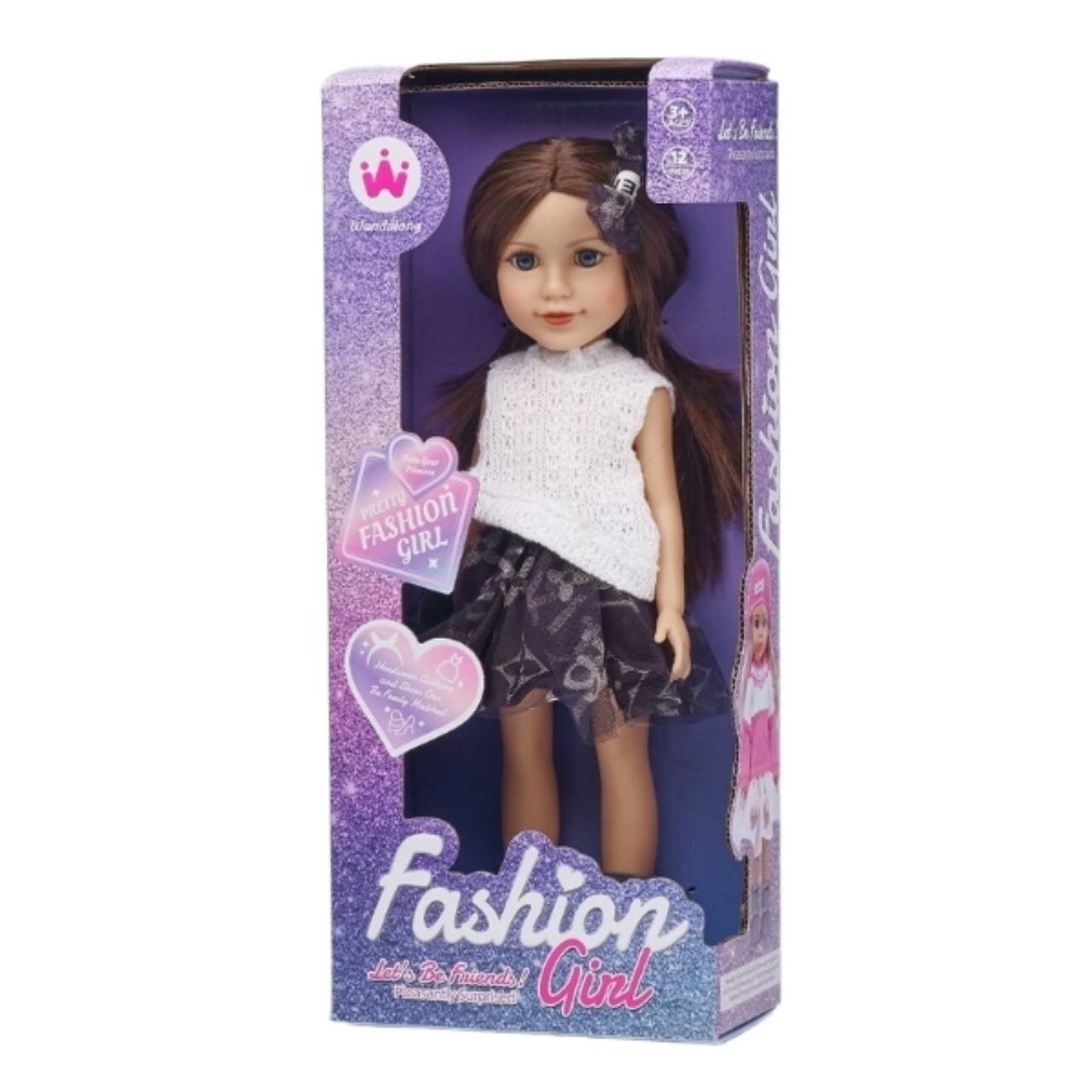 Кукла Wanderlong R, реалистичная, 30см, в коробке, 14.2x8х35.5см