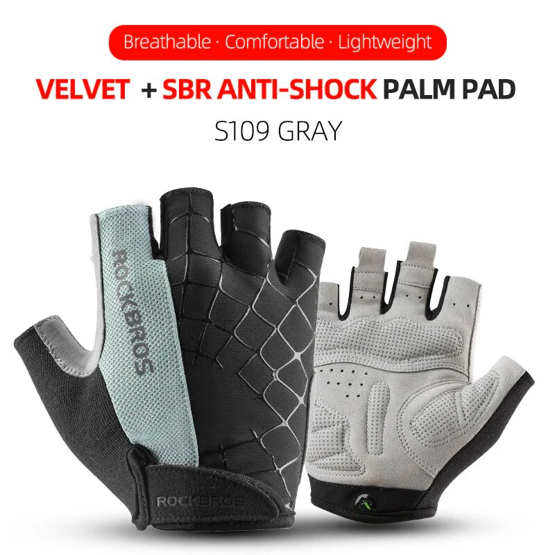 ROCKBROS дышащие перчатки для горного велосипеда