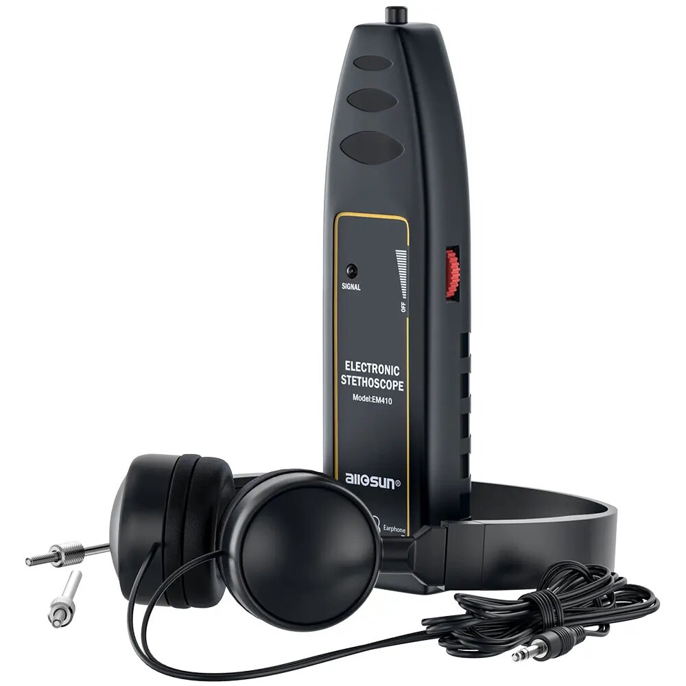 Vdiagtool автомобильный цилиндр стетоскоп автоматический диагностический инструмент анализатор двигателя тестер шума детектор электронный стетоскоп, серый