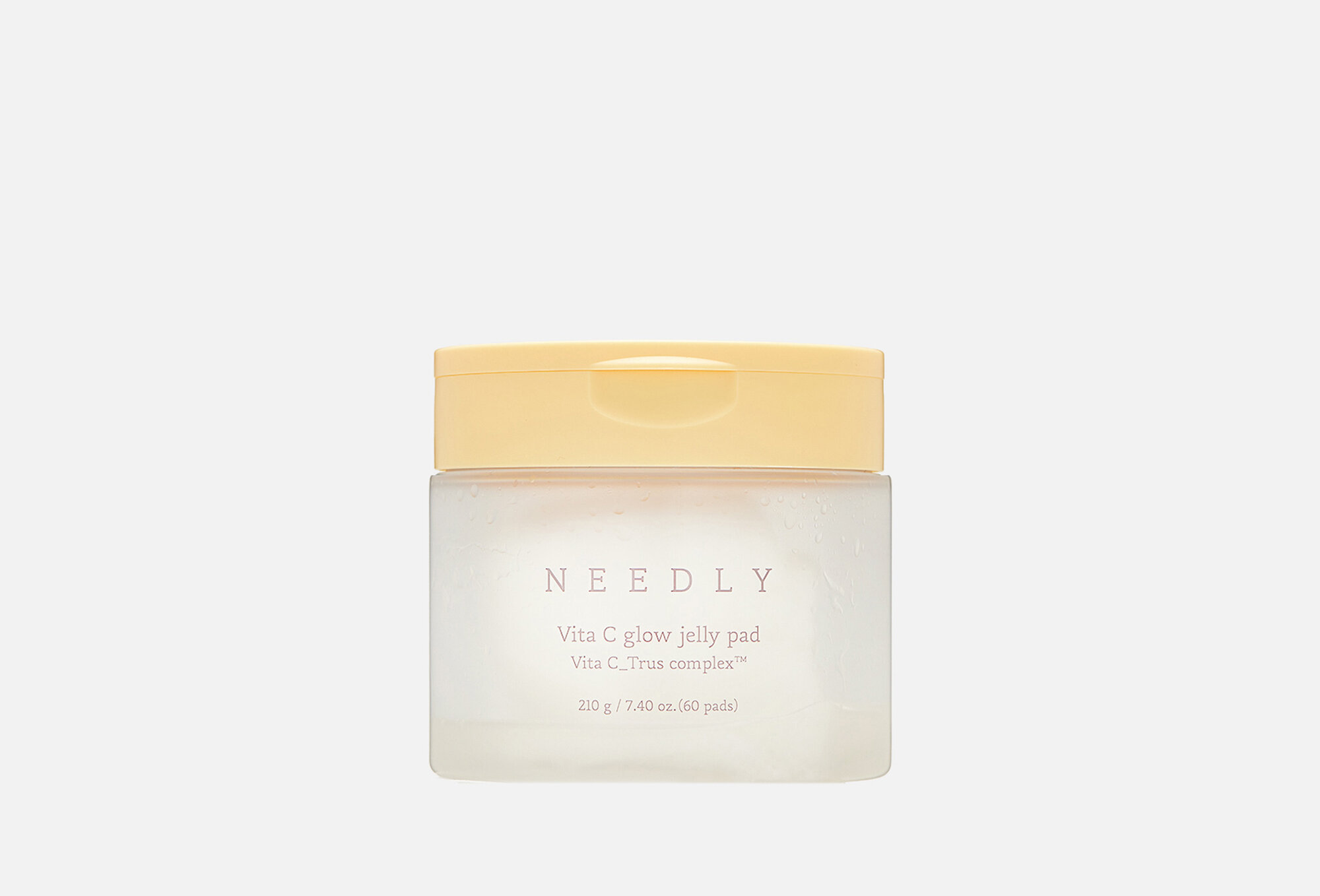 Диски для сияния кожи лица NEEDLY Vita C glow jelly pad