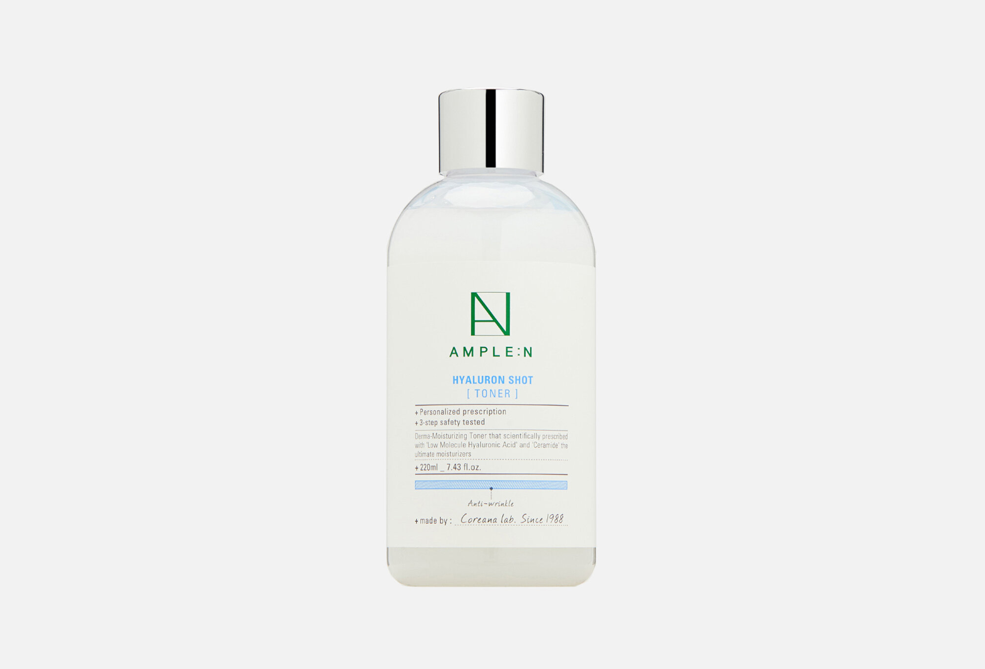 Тонер гиалуроновый AMPLE: N HYALURON SHOT TONER 220 мл