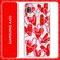 Чехол на Samsung Galaxy A40 / Самсунг Галакси А40 с принтом "Hearts doodles - 14...