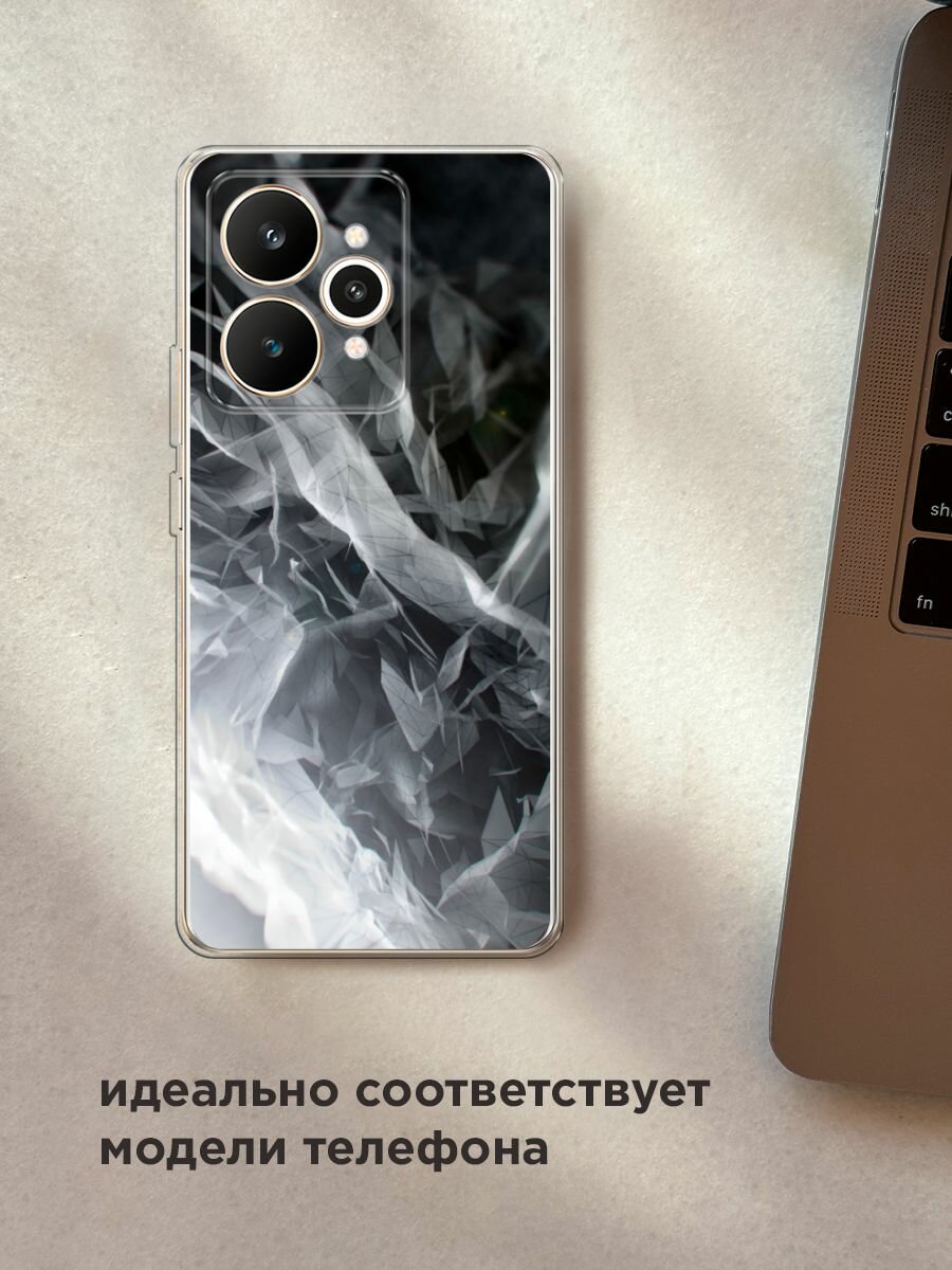 Силиконовый чехол на Realme 15 / Реалми 15 с принтом "Абстракция 9" — фото 1