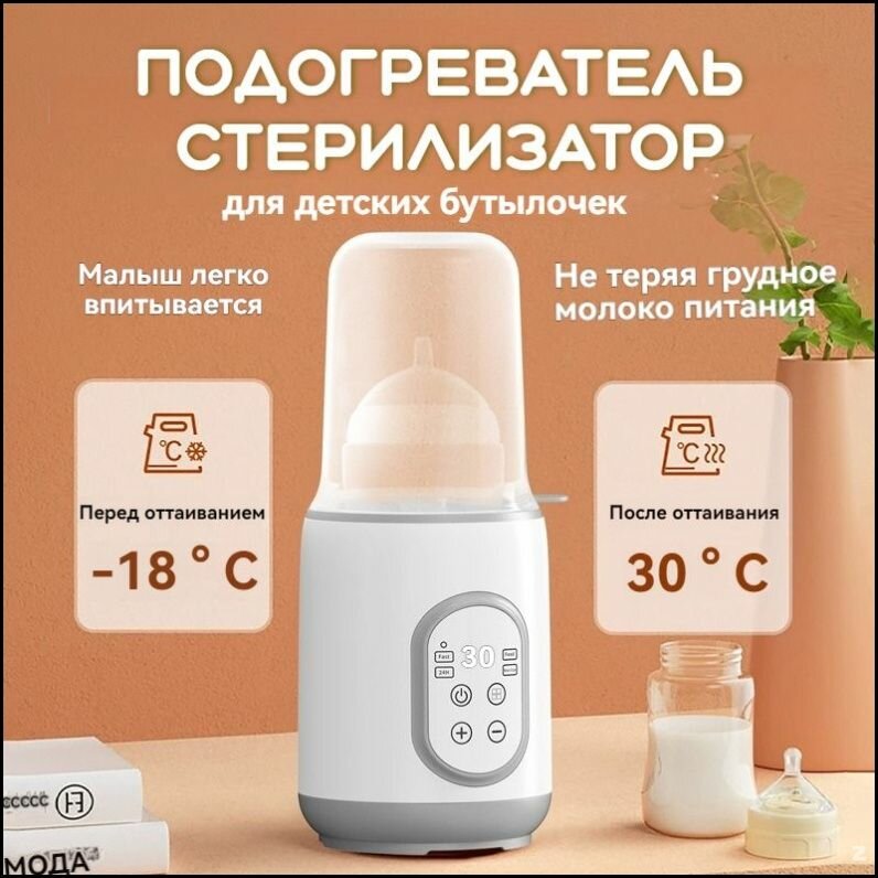 Подогреватель стерилизатор для детских бутылочек 4 в 1
