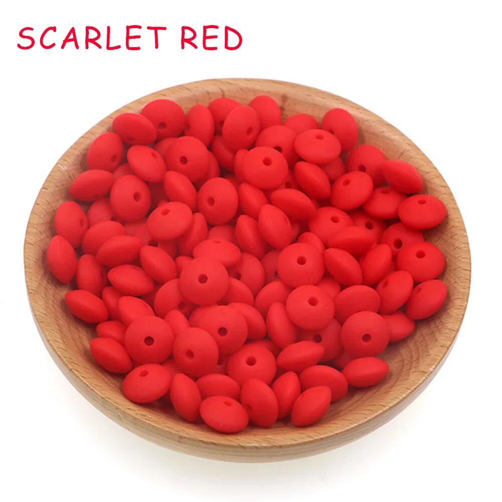 Силиконовые бусины Kovict 12 мм 50/100 шт