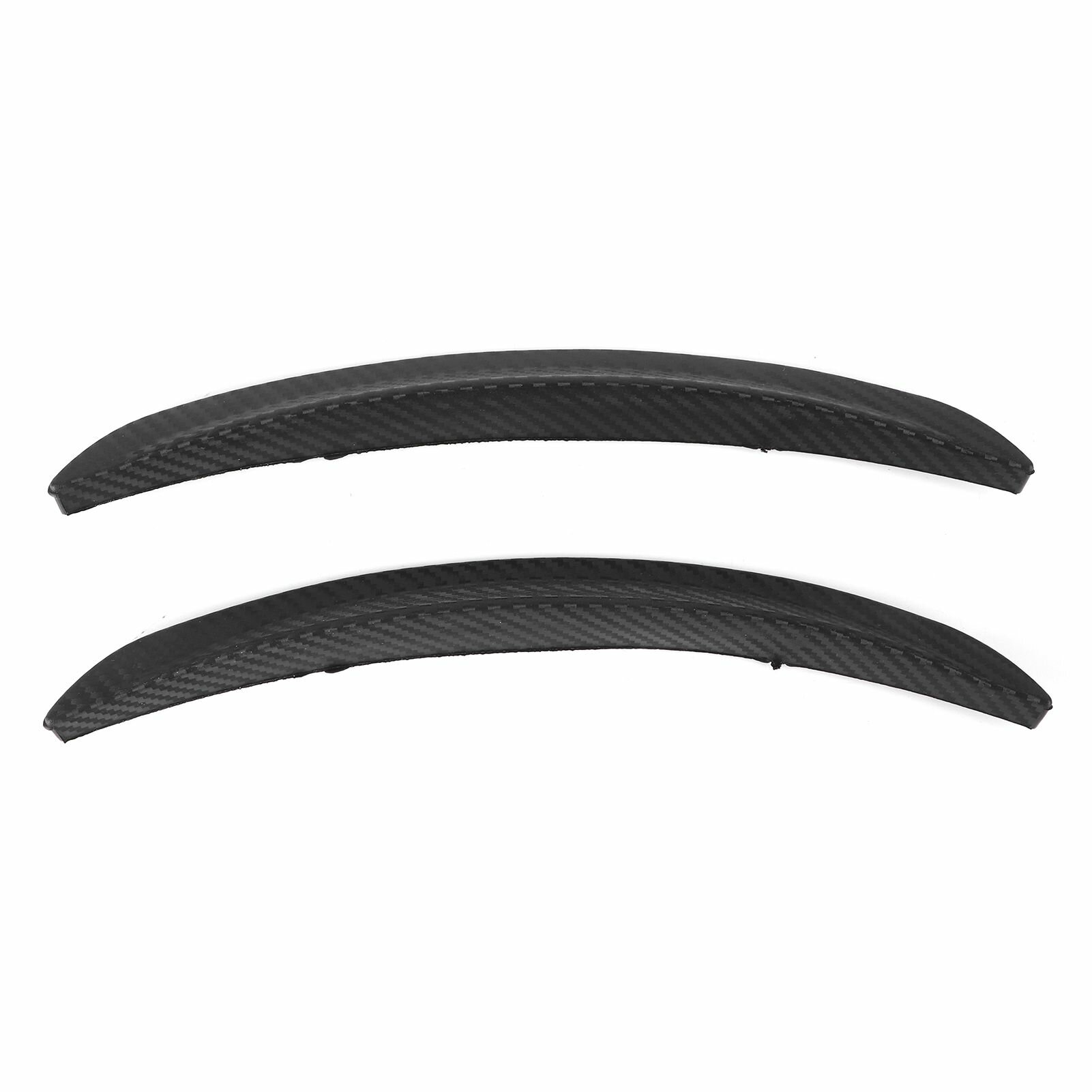 2 шт. 250 мм/9,84 дюйма из углеродного волокна, декоративные полоски для колес, универсальная защита для бровей