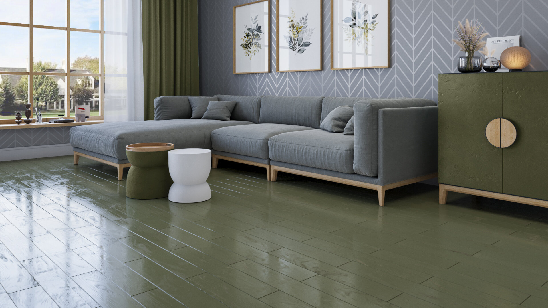 Паркетная массивная дубовая доска. Дубовый паркет цельный дуб. Цементно-серый