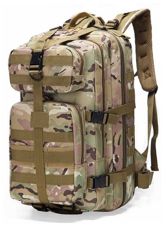 Рюкзак 3P Tactical Attack Backpack, ткань Оксфорд, 35 л, камуфляж