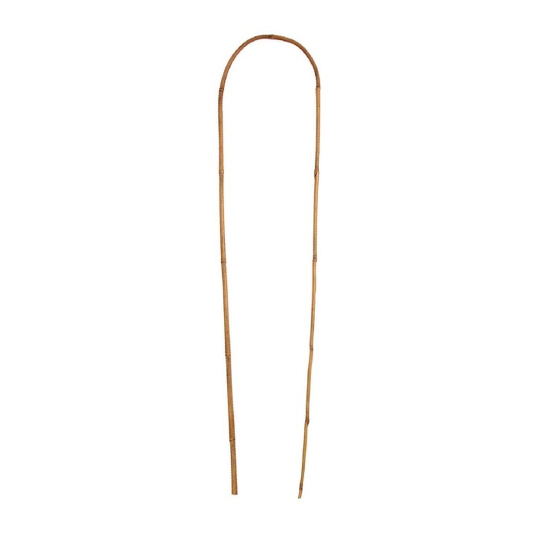 Дуга Greengo для подвязки растений, высота 105 см, бамбук, бежевый