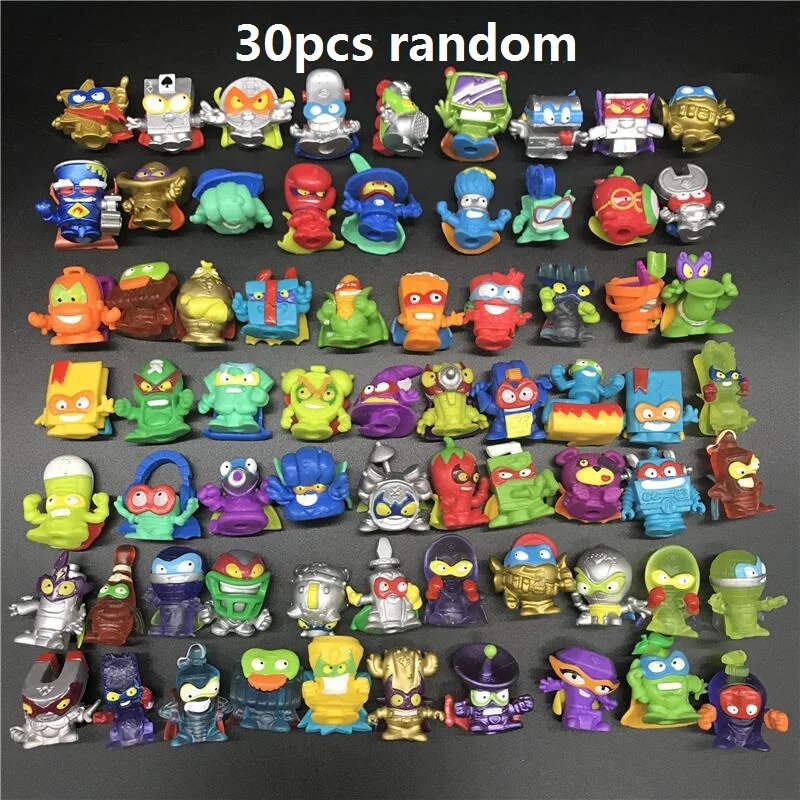 Фигурки Superzings Superthings 3 см 30pcs random
