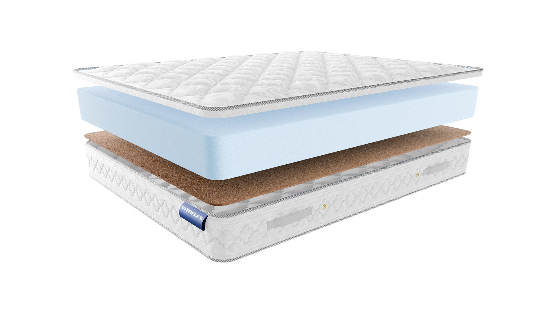 Матрас Vitaflex Light Hard Max 140х195 серии Foam Classic высота 21 см