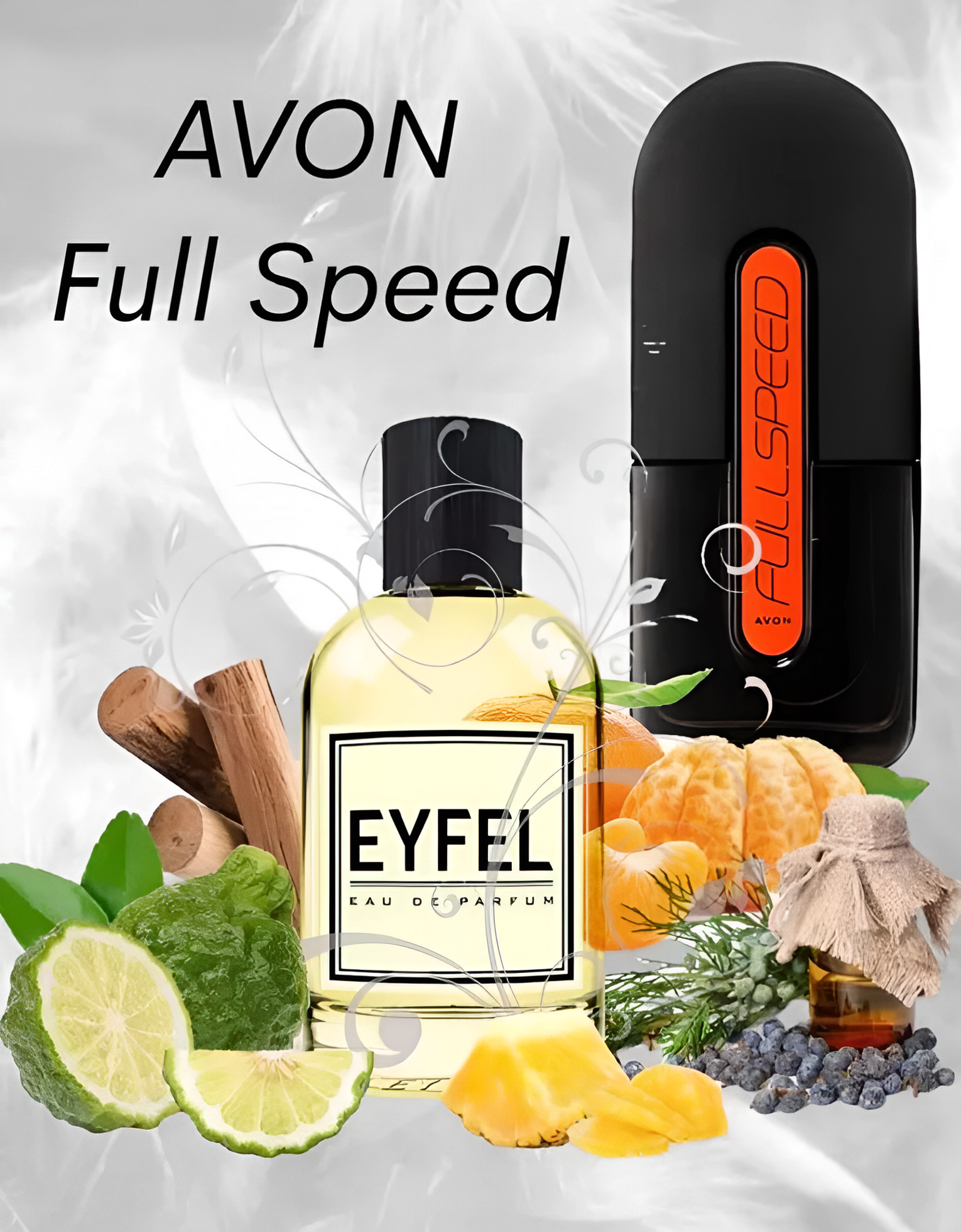 Духи мужские EYFEL M42 Full Speed, цитрусовые фужерные, 50 мл