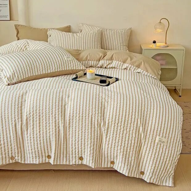 Macas Home Комплект постельного белья, Вареный хлопок, Семейный, наволочки 50x70