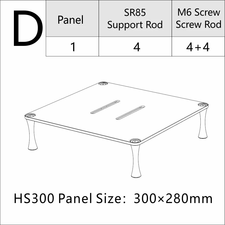DD ddHiFi HS300 HiFi-подставка для настольного ЦАП, теплый серый, холодный серый, розовато-серый, анодированный серебристый и песочный черный