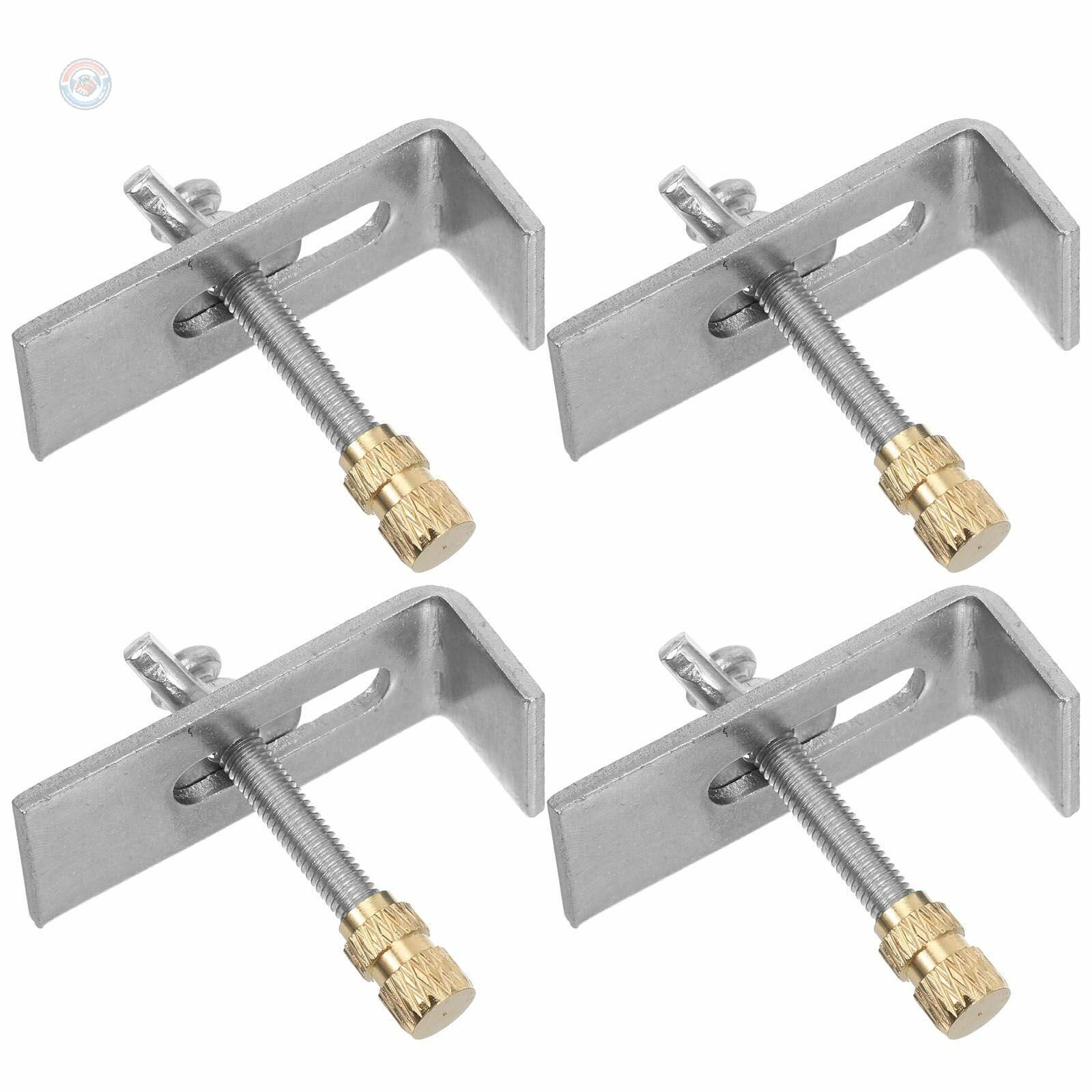 Комплект крепежа для раковины под столешницу, медно-железные монтажные кронштейны, универсальный набор для встраиваемой мойки и умывальника, простая установка своими руками