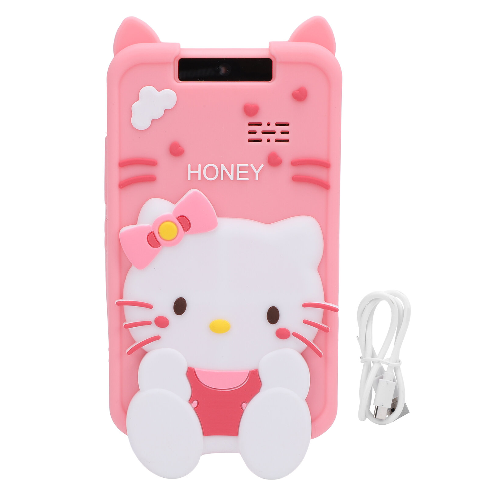 Миниатюрный игрушечный телефон 2,8 -дюймовый сенсорный экран MP3 MP4 камера Video Recorder Образовательная игра для детской карнации
