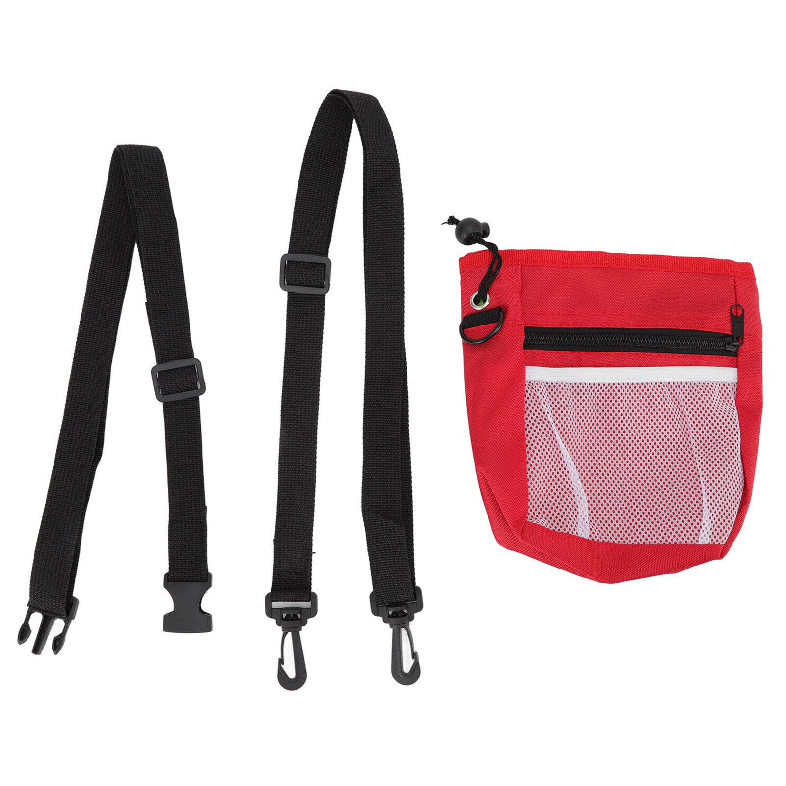 Поясная сумка для лакомств, красная, большая емкость