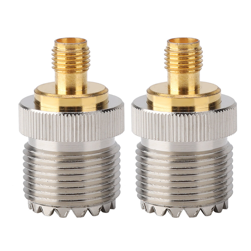 2pcs UHF женский S0239 к SMA F Адаптер