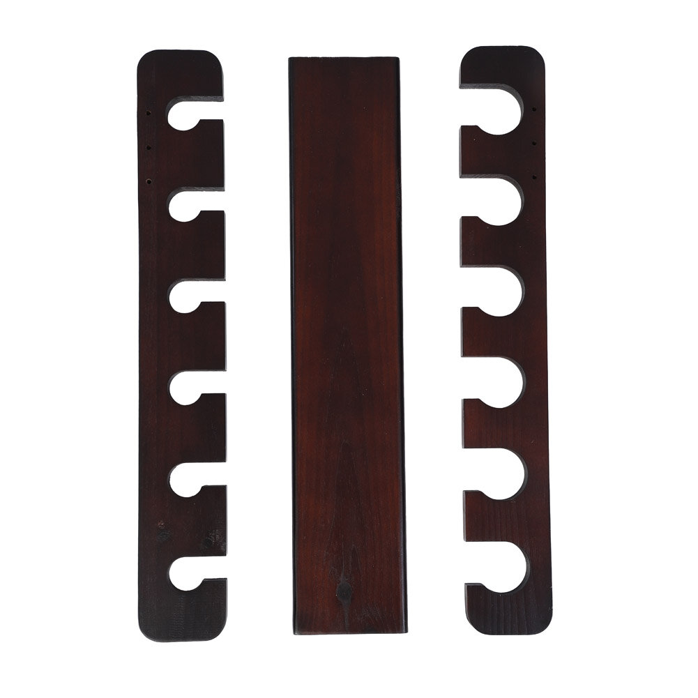 Деревянный рыбацкий штопок держатель барабана для крепления стержней, организатор оператор, аксессуар для носителя (цвет тикового дерева)