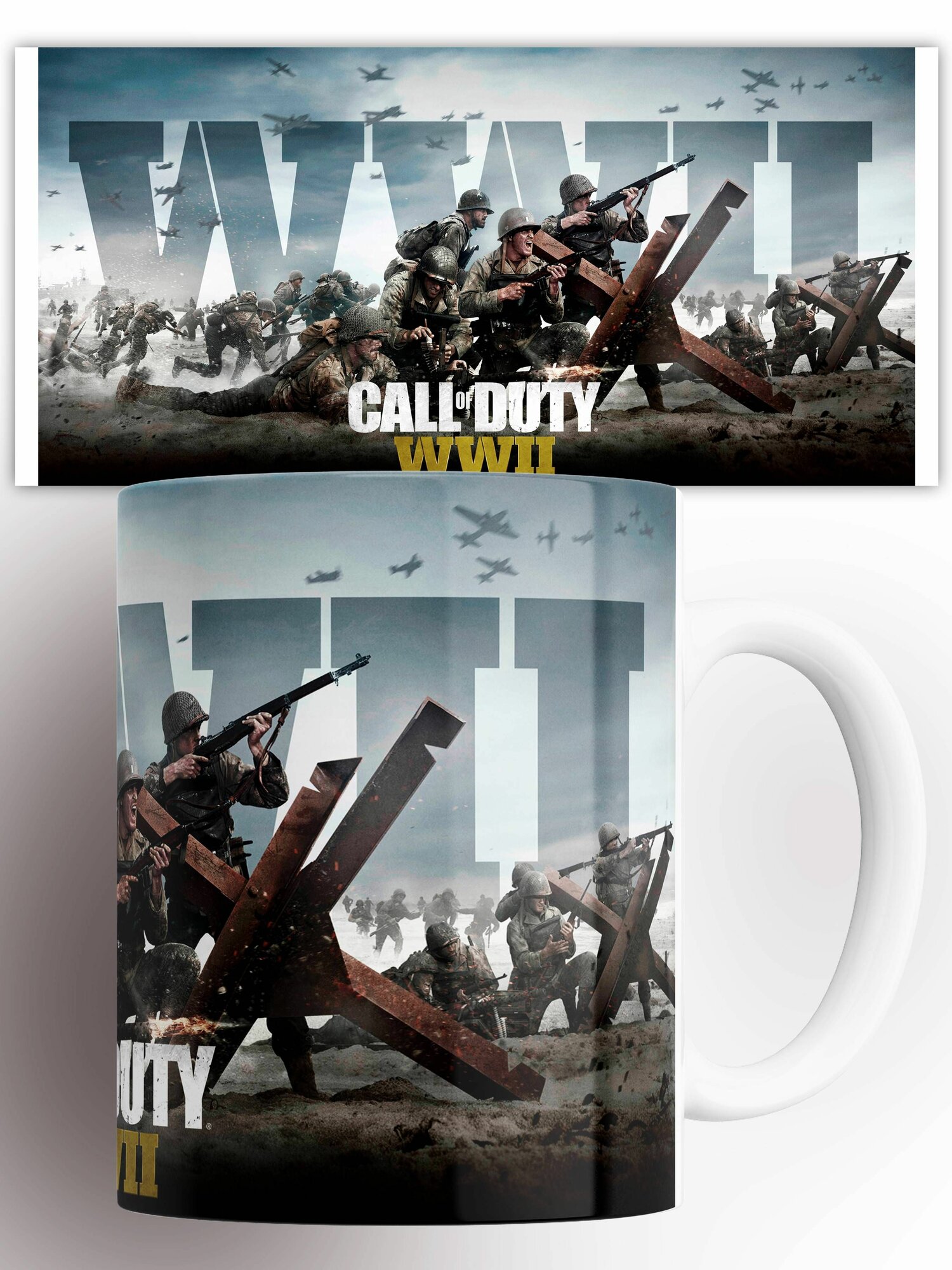 Кружка Call of duty WW2 330 мл