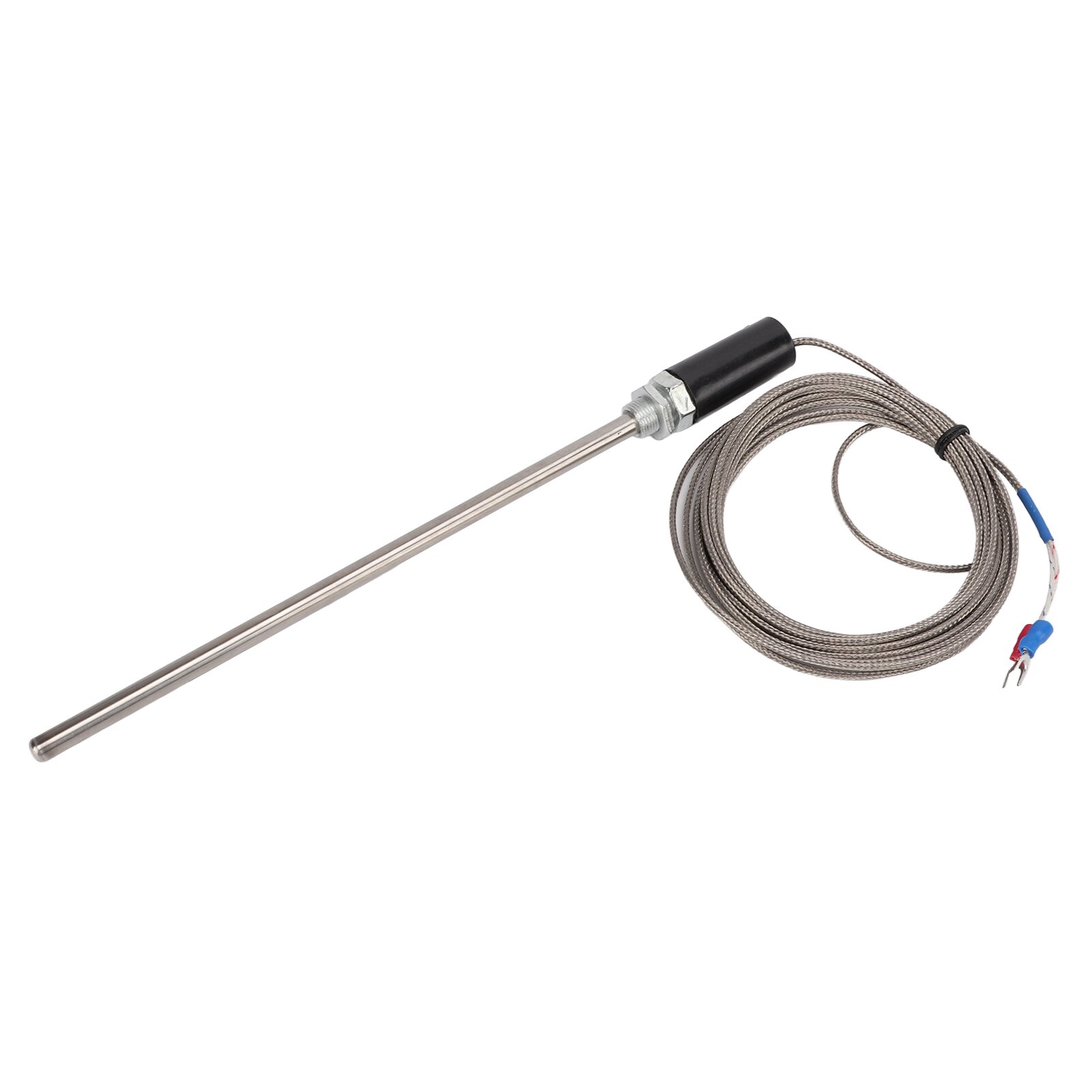 Датчик температуры из нержавеющей стали типа K с термопарой типа M12, температурный датчик 4 м